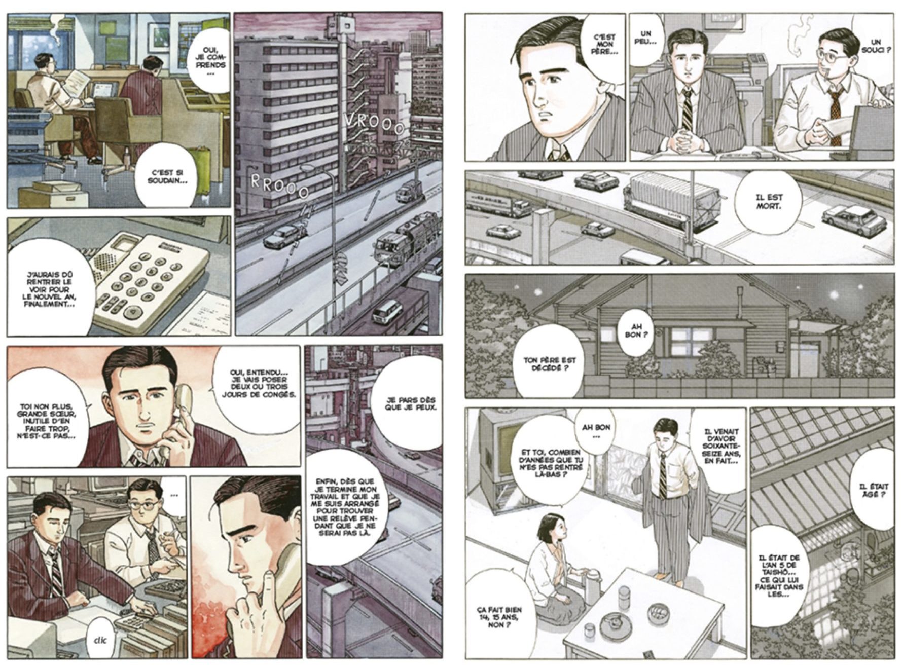 Le Journal de mon père de Jirô Taniguchi. Casterman